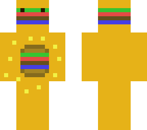 Burger is pogger | Minecraft Skin