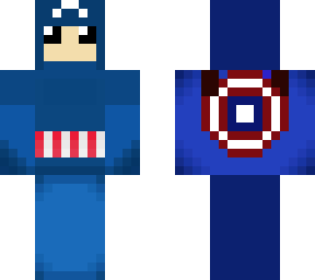 Captain America (THE STAR SPANGLED MAN) | Minecraft Skin
