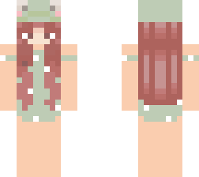 Froggie girl swim | Minecraft Skin
