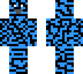 futuristic bluebird | Minecraft Skin