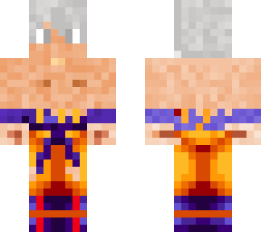 Goku (Mastered Ultra Instinct) | Minecraft Skin