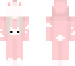 Pink Bunny | Minecraft Skin