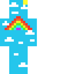 rainbow/colored triangle | Minecraft Skin