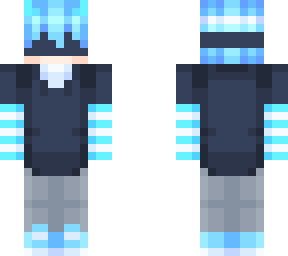 SacredBluevelvet x Speedrunner | Minecraft Skin