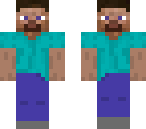 Totally normal steve? (rotate it and delate Outer layer) | Minecraft Skin