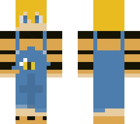 TUBBO BEE but not pixel it to hard | Minecraft Skin