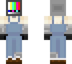 TV Head | Minecraft Skin