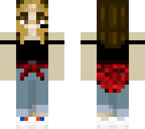 alt indie gamer girl | Minecraft Skin