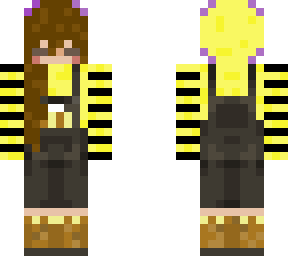 Bee - Girl | Minecraft Skin