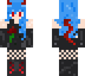 Blue Devil | Minecraft Skin