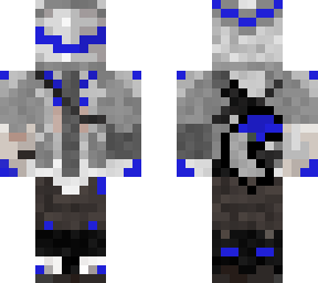 Blue genji | Minecraft Skin