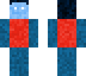 Blue man | Minecraft Skin