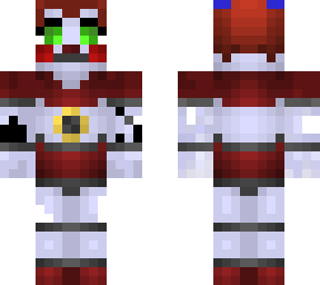 Broken Circus Baby | Minecraft Skin