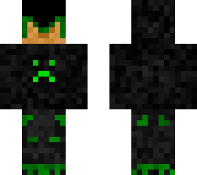 Creeper Assassin Cloak | Minecraft Skin