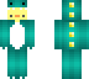 Dino Duck-Cyan | Minecraft Skin