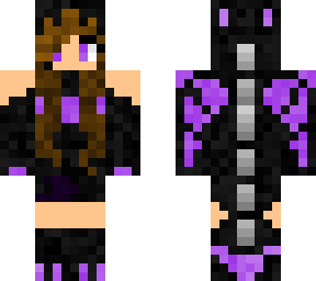 ender dragon girl | Minecraft Skin