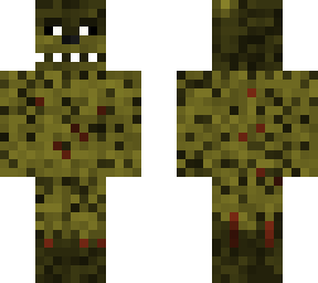 FNAF Springtrap | Minecraft Skin
