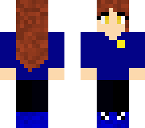 me as fnaf security guard girl | Minecraft Skin