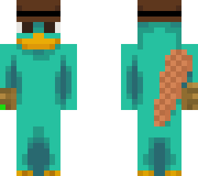 Perry the Platypus | Minecraft Skin