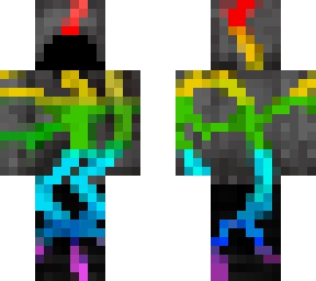 Rainbow Void | Minecraft Skin