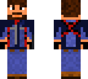 Rico Rodriguez JC3 *UPDATED VERSION* | Minecraft Skin