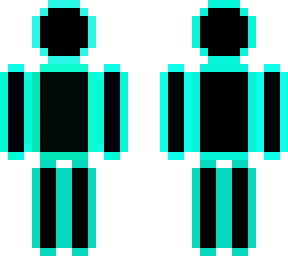 Stick figure (round) | Minecraft Skin