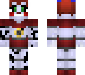 Twisted Circus Baby | Minecraft Skin