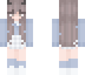 white demon | Minecraft Skin