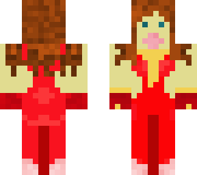 big butt thong booby girl | Minecraft Skin