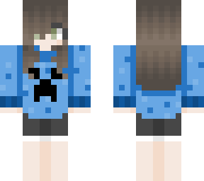 bLUE HOOD | Minecraft Skin