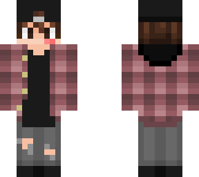 e boy with flannel | Minecraft Skins