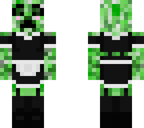 Creeper Maid | Minecraft Skin