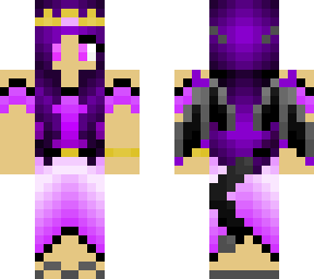 Ender Dragon girl | Minecraft Skin