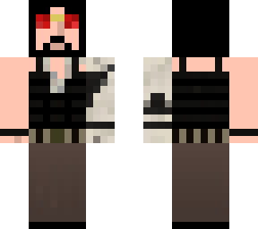 Johnny Silverhand (Classic Shades) | Minecraft Skin