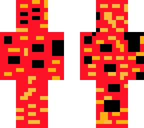 Lava Man | Minecraft Skin