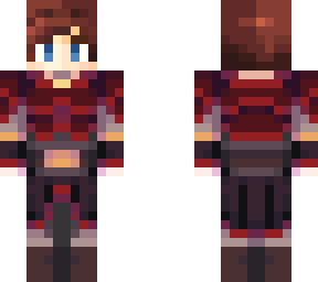 notperiwinkle Firebender | Minecraft Skin
