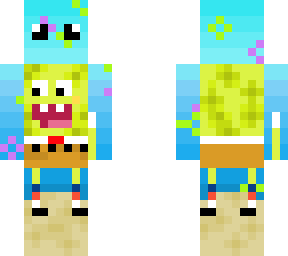 Spongebob Skin | Minecraft Skin