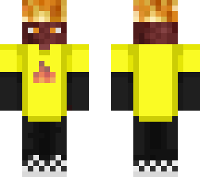 Yellow Nether Creature :) | Minecraft Skin