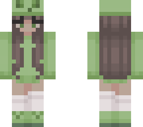 ~*Slime Girl*~ | Minecraft Skin