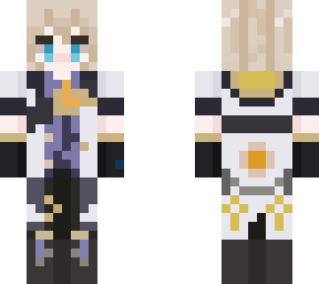 genshin impact albedo | Minecraft Skins