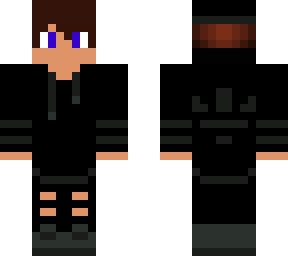 Black Ripped Jeans | Minecraft Skins