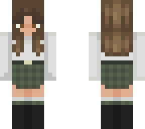 checkered skirt | Minecraft Skin