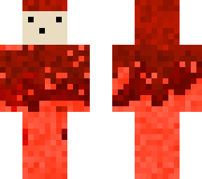 Derpy lava guy | Minecraft Skin