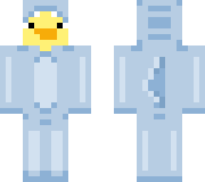 Duck in a shark onesie | Minecraft Skin