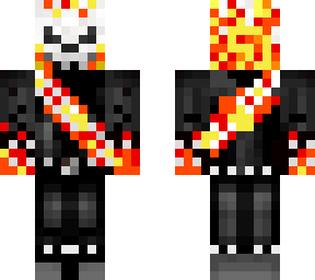 Ghost Rider | Minecraft Skin
