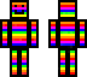 Minecraft Rainbow-Man | Minecraft Skin