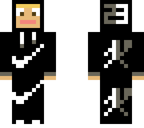 Nike-Jordan (*****/Black) | Minecraft Skin