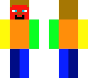 Rainbow steve | Minecraft Skin