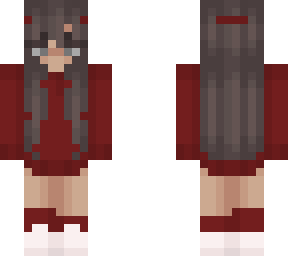 red girl | Minecraft Skin