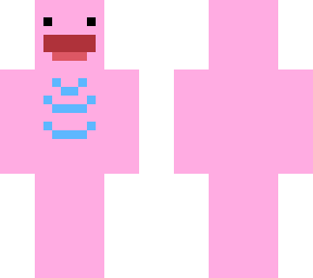 Shiny Wooper | Minecraft Skin